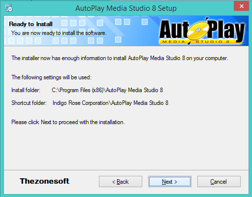 Thezonesoft: AutoPlay Media Studio v8.5 (Windows)