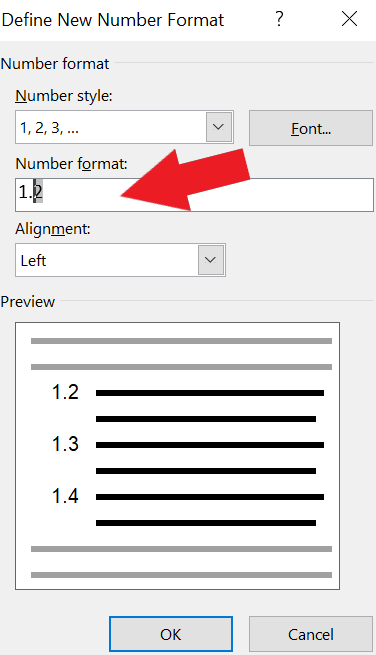 MULTILEVEL NUMBERING