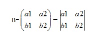 Matemáticas PI Sta. Victoria.: Cálculo de determinantes. Regla de Sarrus