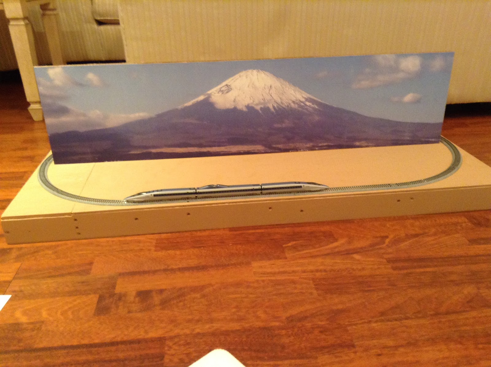 N-scale Shinkansen Layout