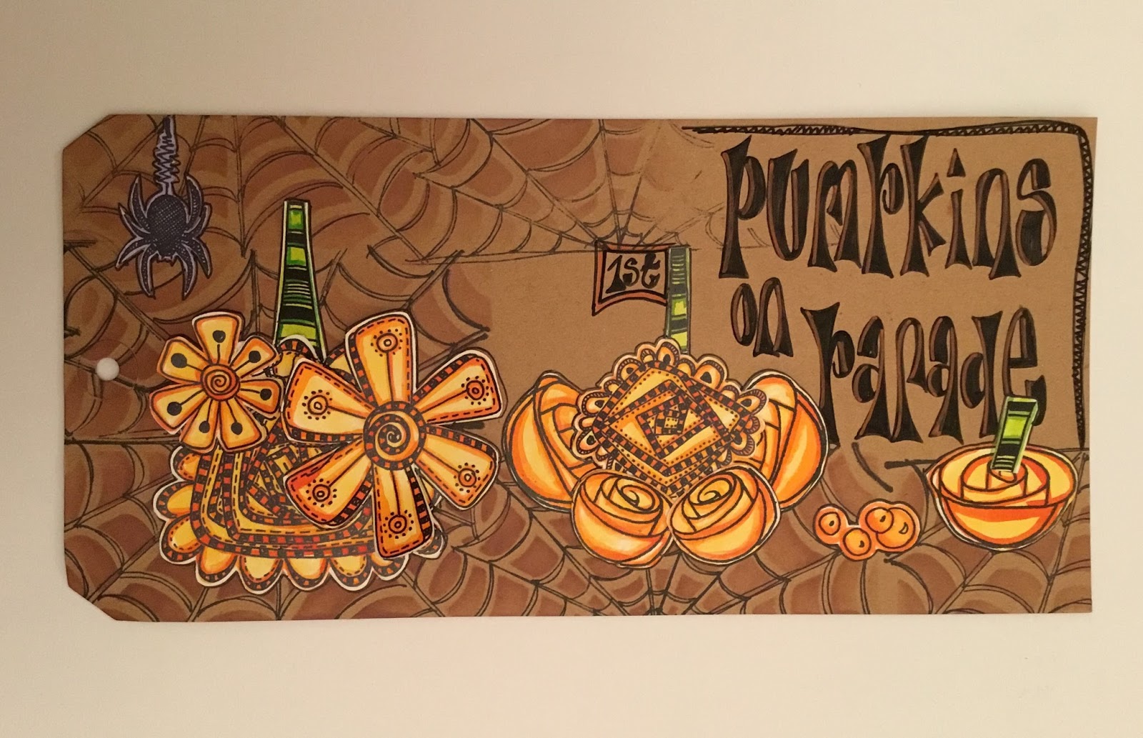 Dylan's Blog: Dylusions Pumpkin Parade