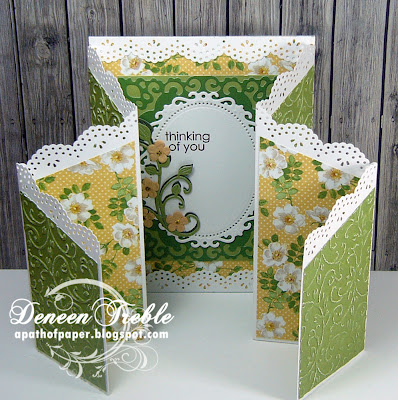 A Path of Paper: Cuttlebug Mania Fun-Fold Card