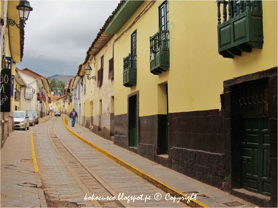 Historia de las Calles del Cusco: Calle Lloclla (Calle Avenida)