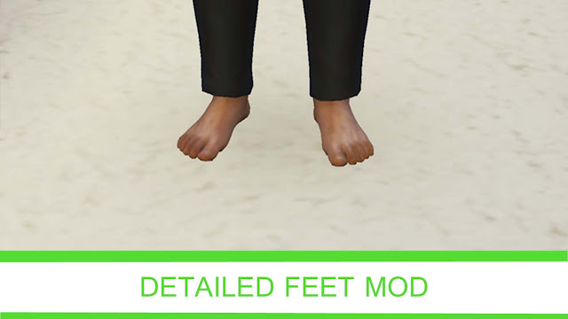 Hardcore Simmer: Detailed Feet Mod