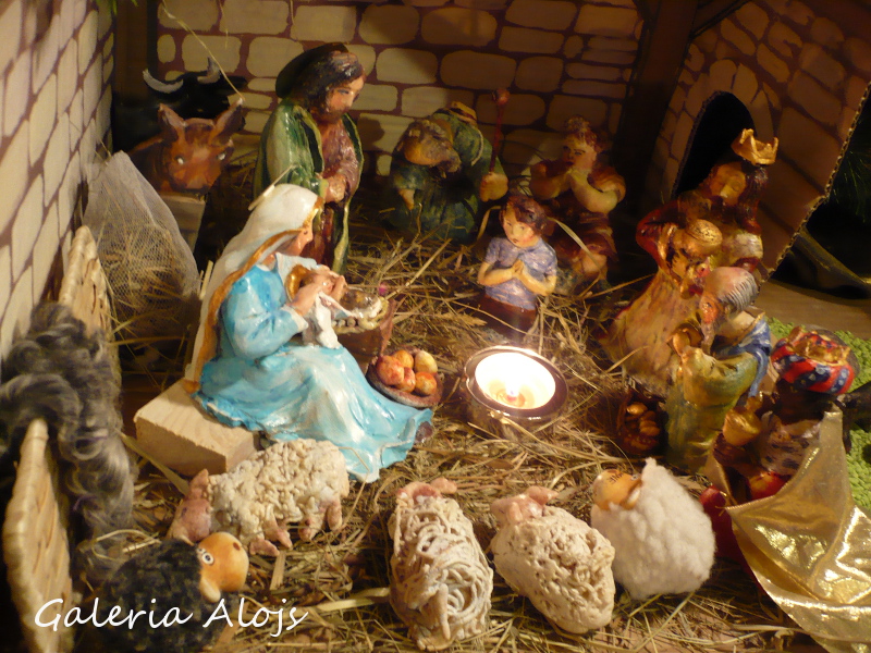 Galeria Alojs: Bożonarodzeniowa szopka