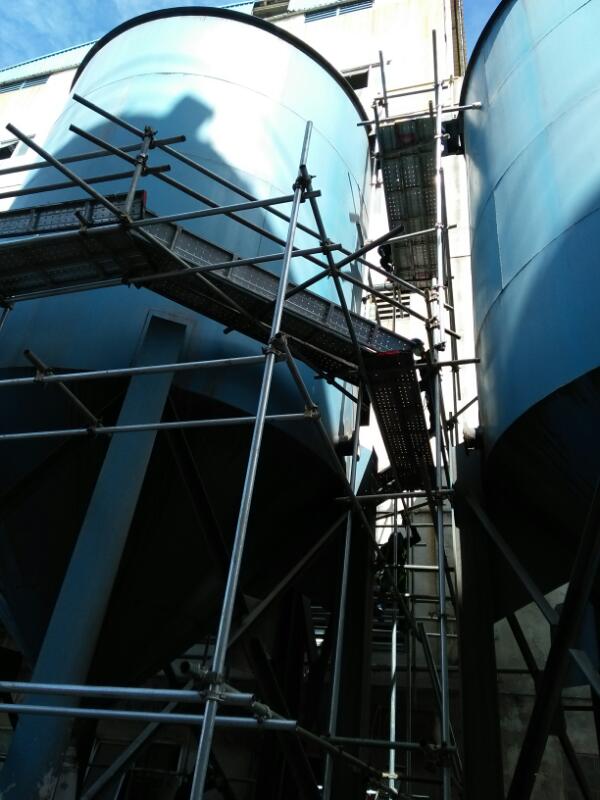 Sandblasting Internal Cyclone (Silo) | SANDBLASTING | PAINTING | EPOXY ...