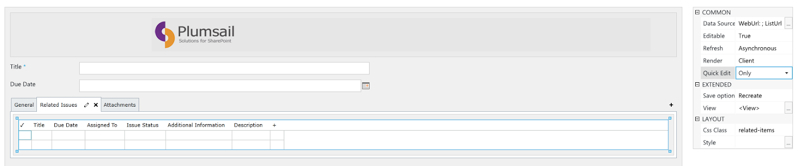 Sharepoint Forms Designer Add Related Items On A New Sharepoint Form