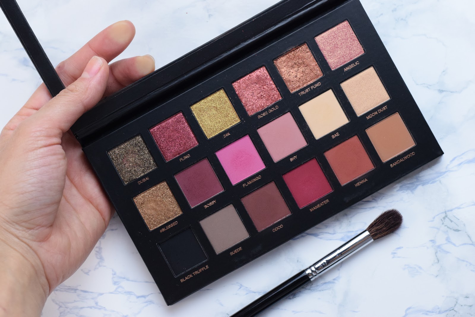 Reseña Paleta Huda Beauty Textured Shadows Rose Gold Edition | Carla Calvo.