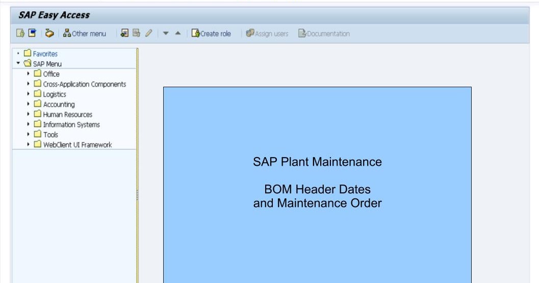 青蛙SAP分享 Froggy's SAP sharing: Plant Maintenance - BOM Header Dates in ...