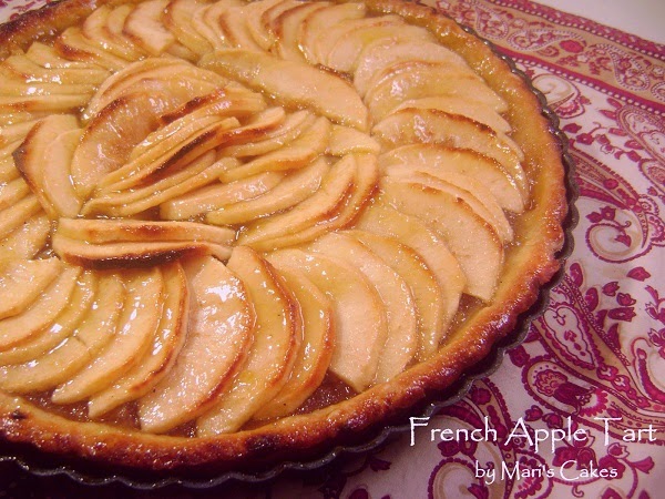 Tarta de Manzana, French Apple Tart | Mari's Cakes