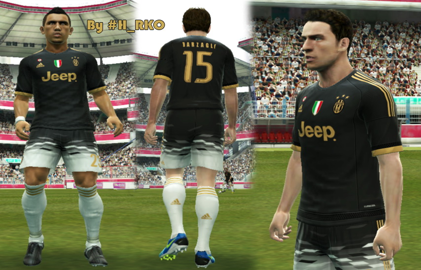 SANTARA PES: PES 2013 Juventus Third Official Kit 15/16 by Hamza RKO