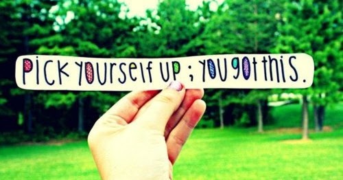 Pick yourself up and try again