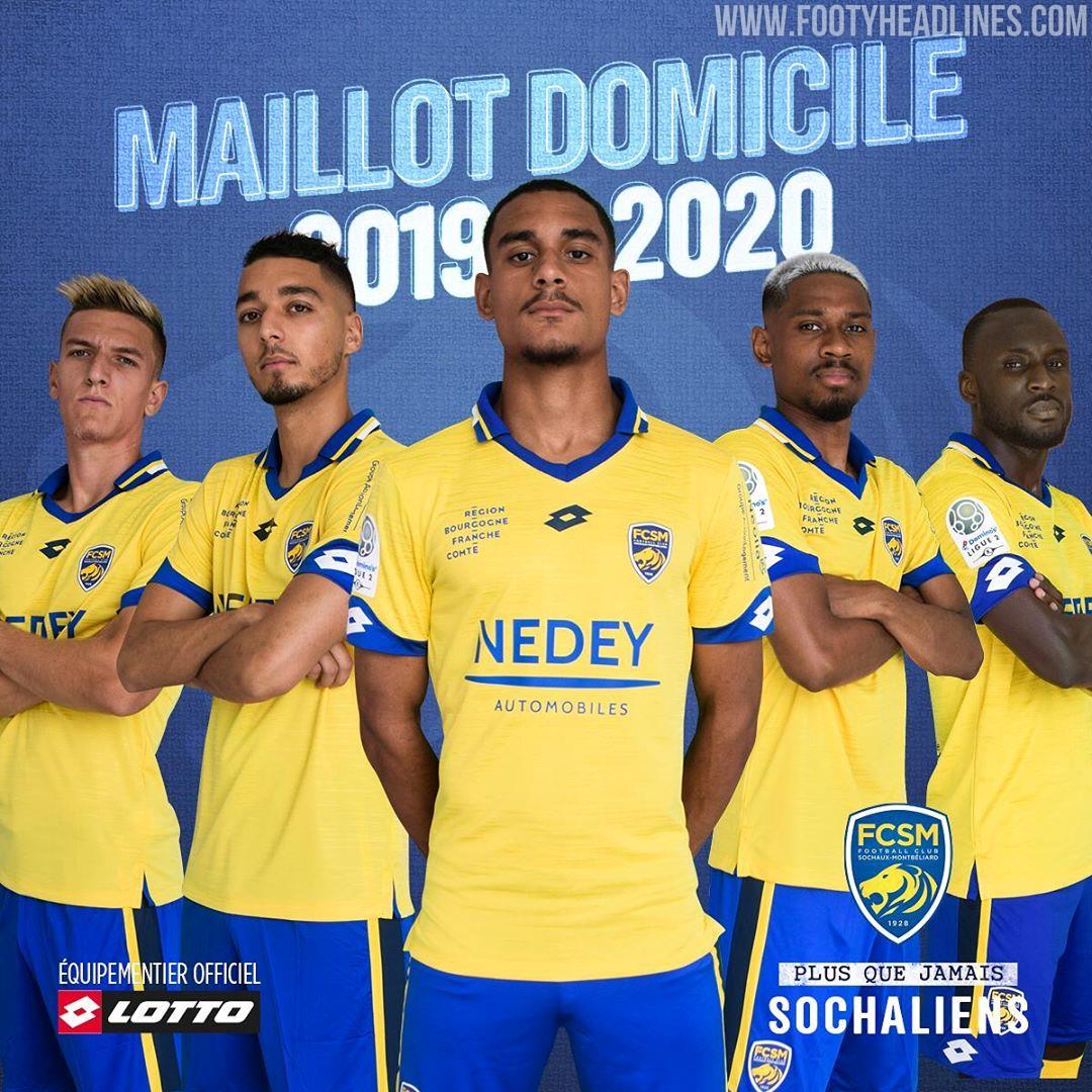 Sochaux 19-20 Home Kit Released - Footy Headlines