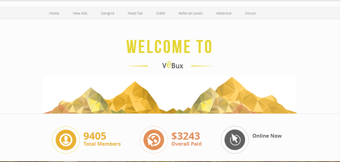 [SCAM] Vebux, new PTC with PayPal and 5$ bonus! - MoneyNow