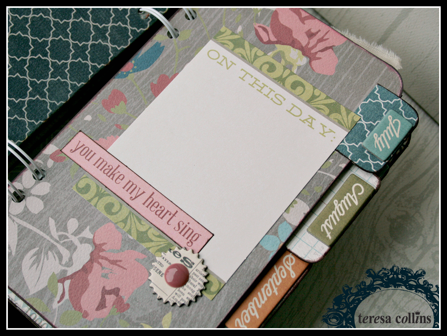 TERESA COLLINS DESIGN TEAM: How to cut 27 pages for your journal book ...