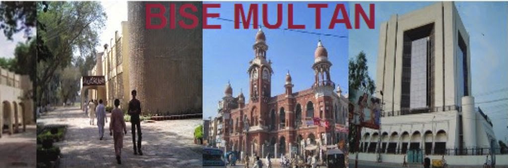 Pakistani Boards Results: Bise Multan Board Matric result 2014