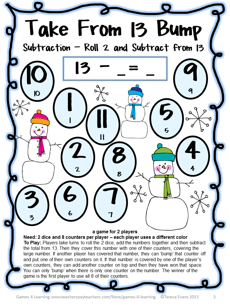 Fun Games 4 Learning: January 2014