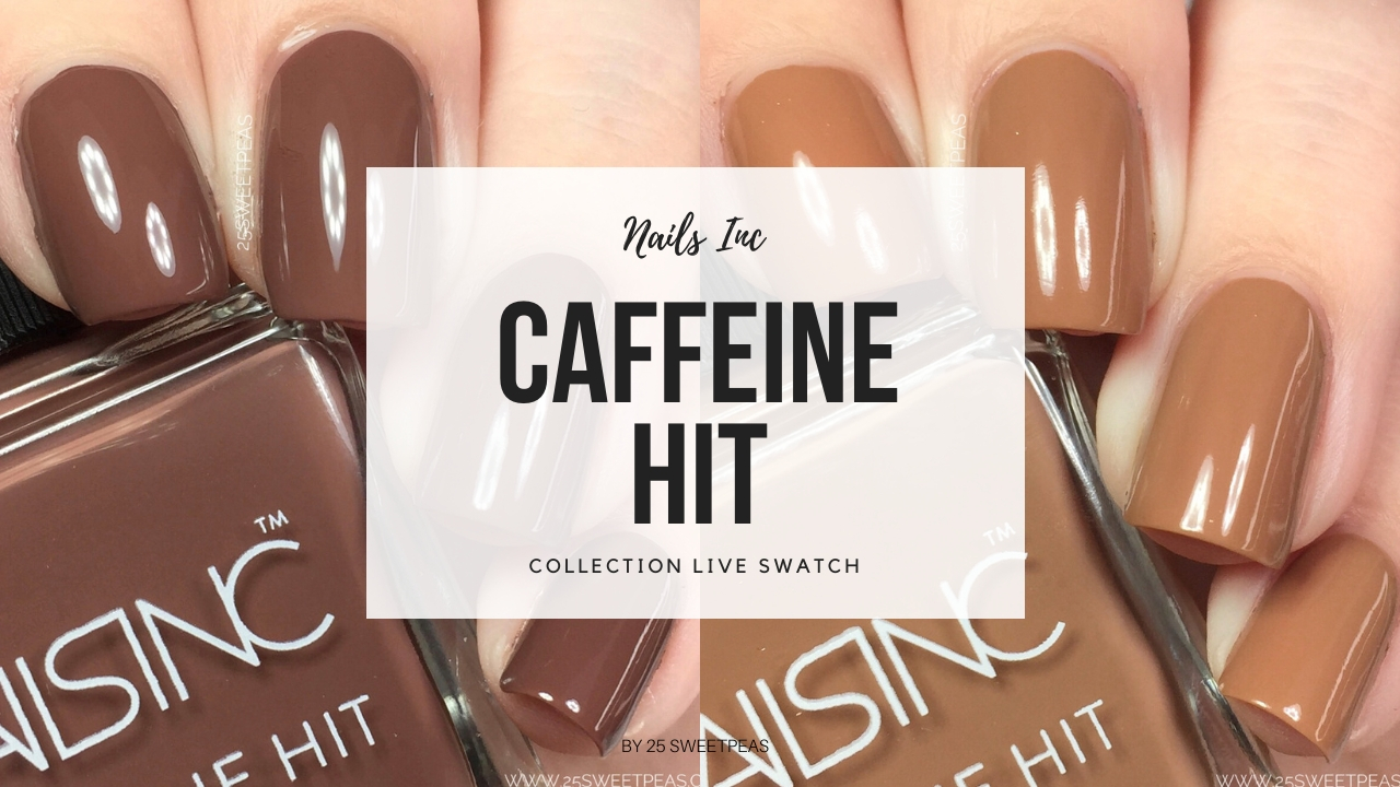 Nails Inc Caffeine Hit + National Coffee Day Nail Art — 25 Sweetpeas
