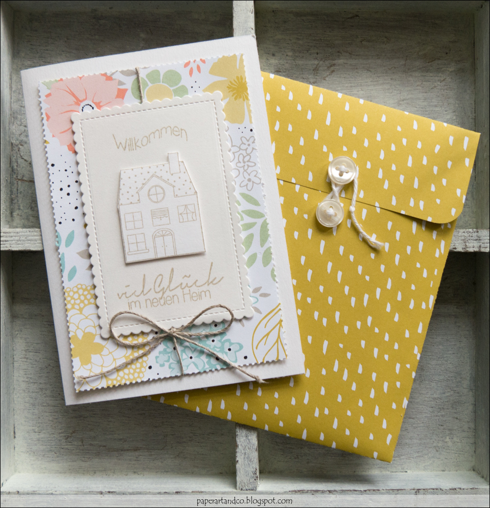 Paper, ART & Co.: Willkommen - Viel Glück im neuen Heim