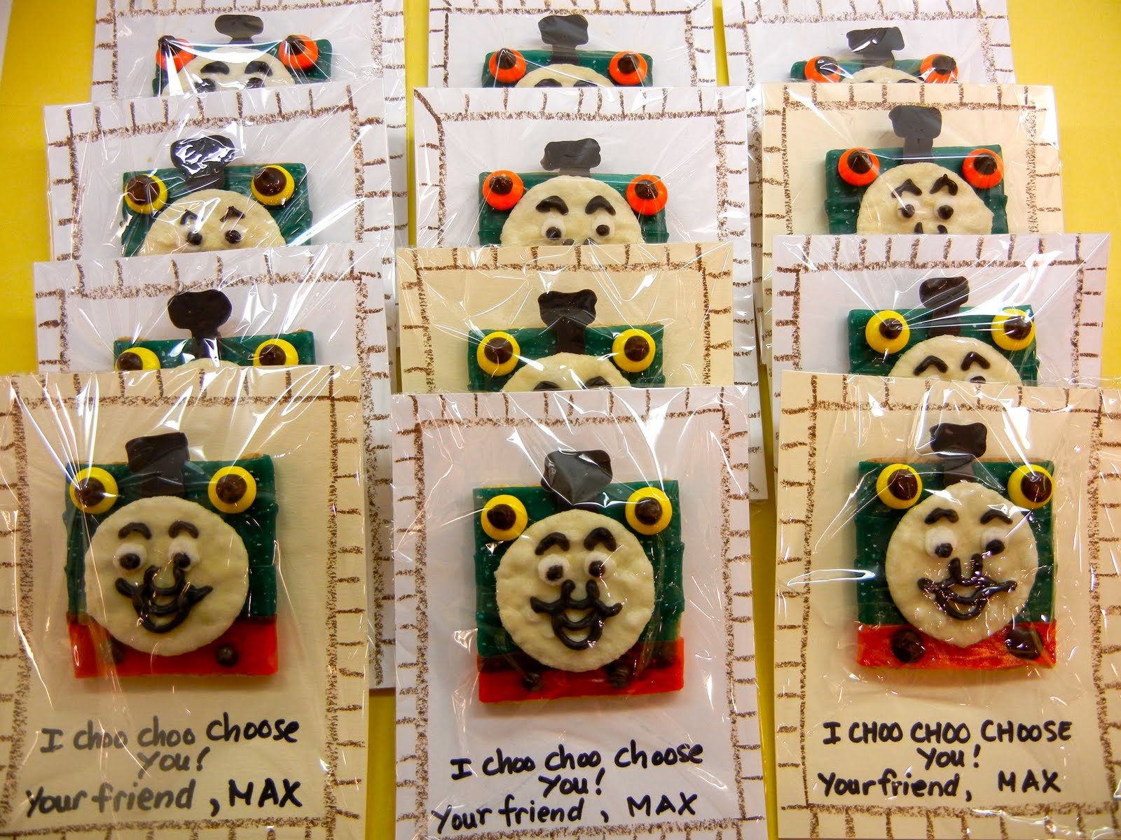 Sugar Swings! Serve Some: thomas the tank engine valentines....!