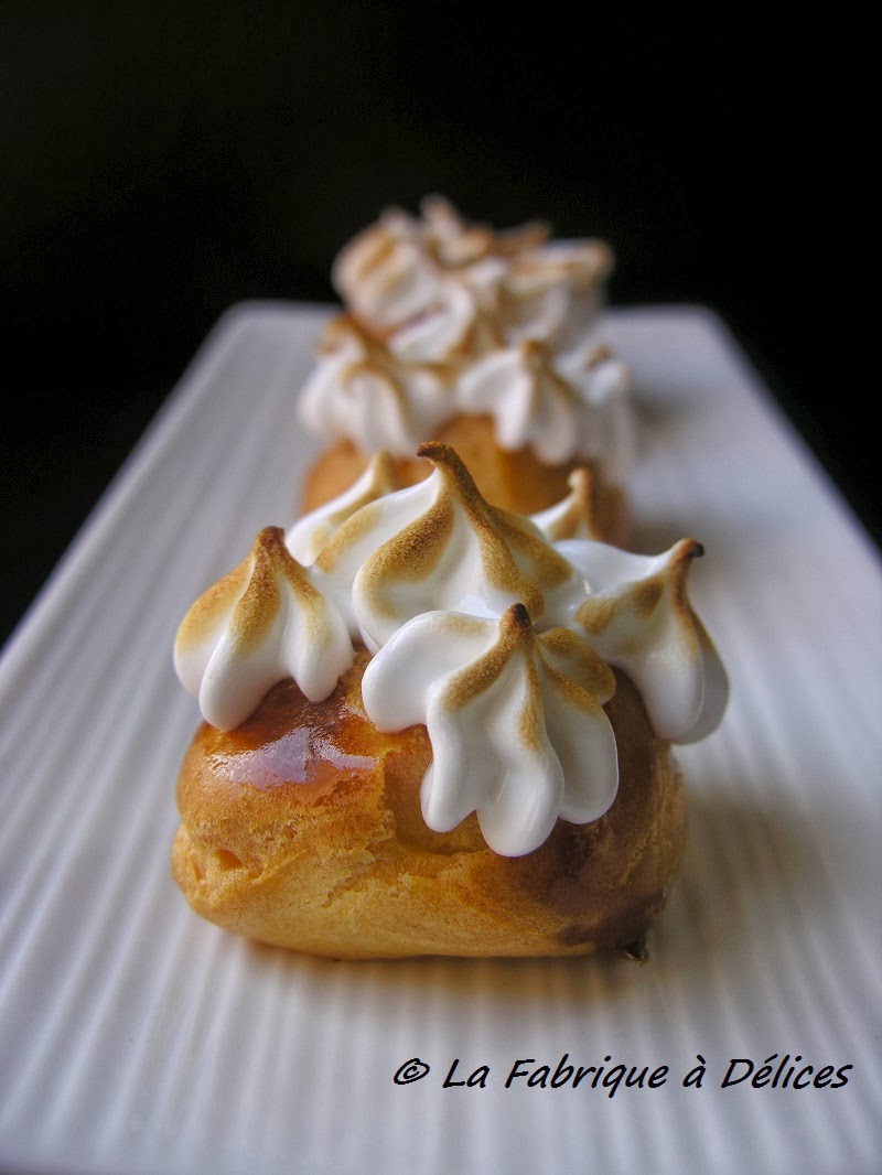 La Fabrique à Délices: Choux au citron meringués