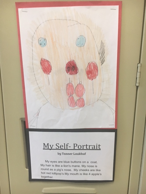 Third Grade's a Charm: My Self-Portrait: Similes and Metaphors