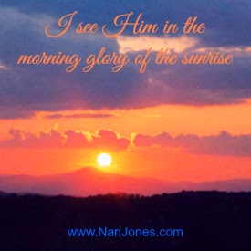 Morning Glory: Where Is God? Sunday Glimpses