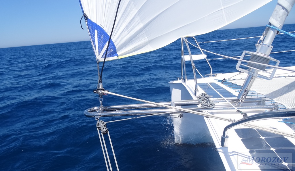 Morozov Yachts: Катамаран Lady Hawke 33. Перегон. Впечатления.