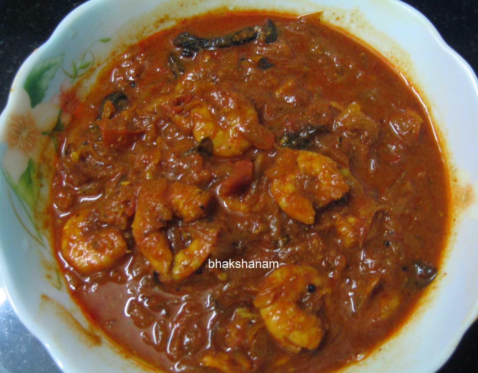 Food - The Ultimate Source of Energy: Nadan Konju/Chemmen curry [Kerala ...