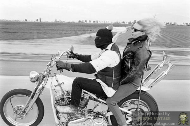 Hells Angels in the Wind ~ Riding Vintage