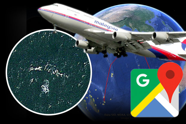 OH DUNIA!: Pesawat MH370 Ditemui Di 'Google Earth'? Ini Penjelasannya...