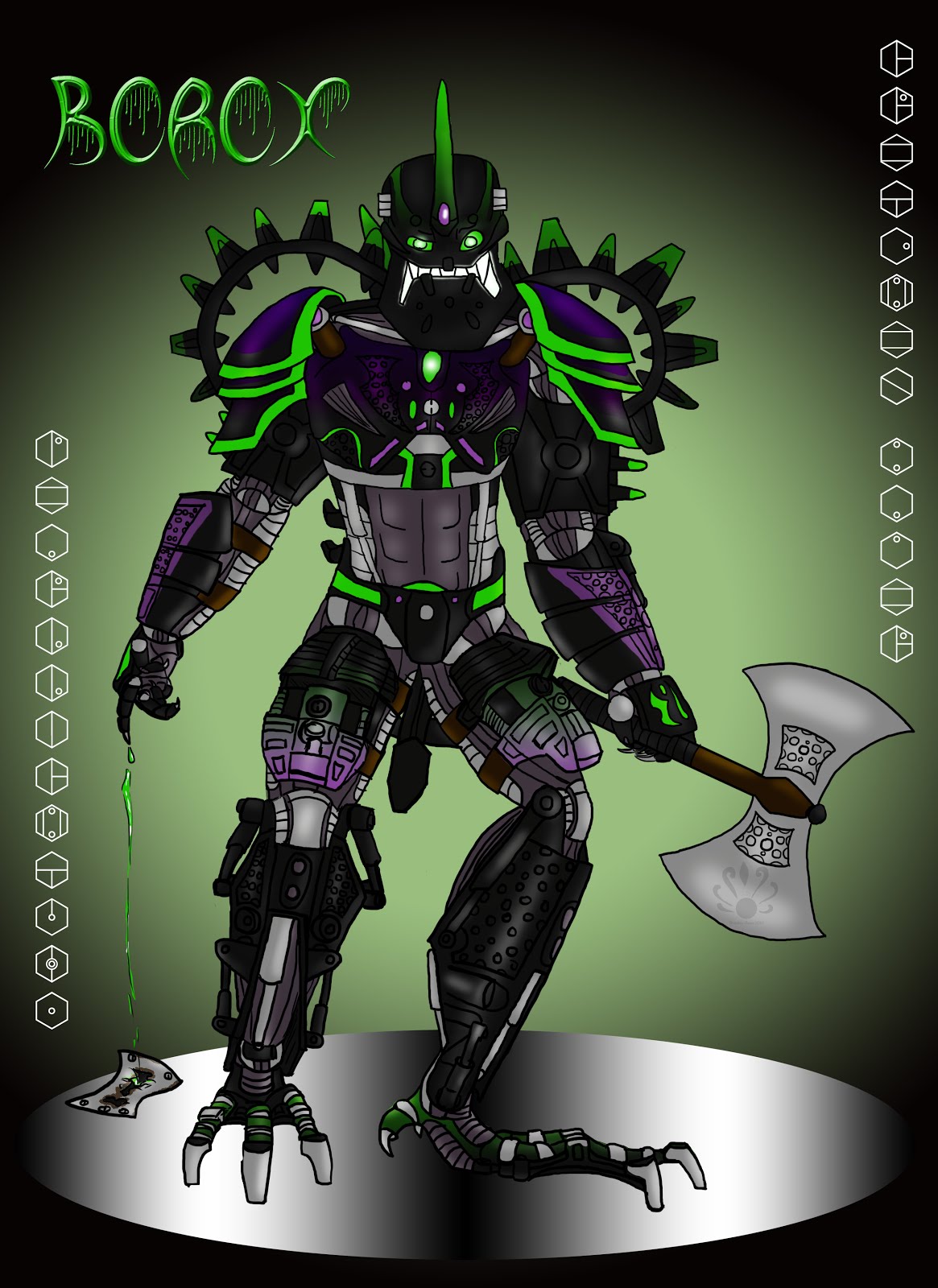 Bionicfusion: Borox the Brute Skakdi