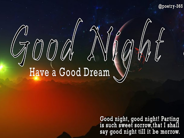 Wishes and Poetry: Sweet Good Night Quotes Images for Friend