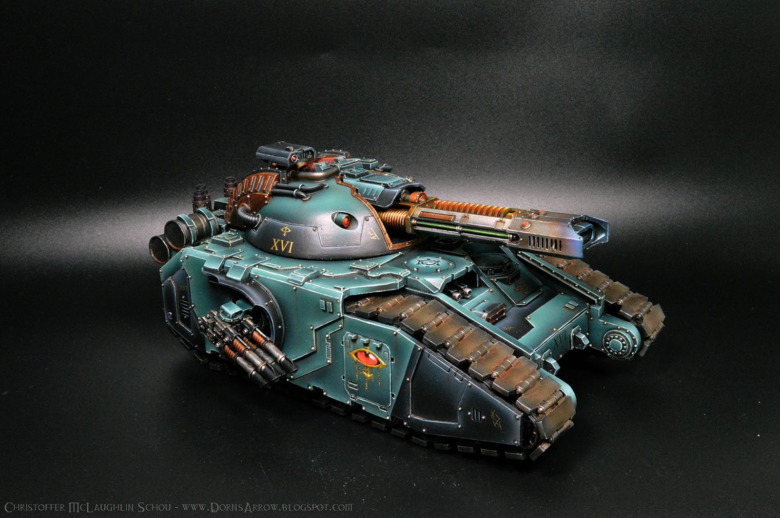 Dorn's Arrow: Glaive Super-heavy Special Weapons Tank - Sons of Horus