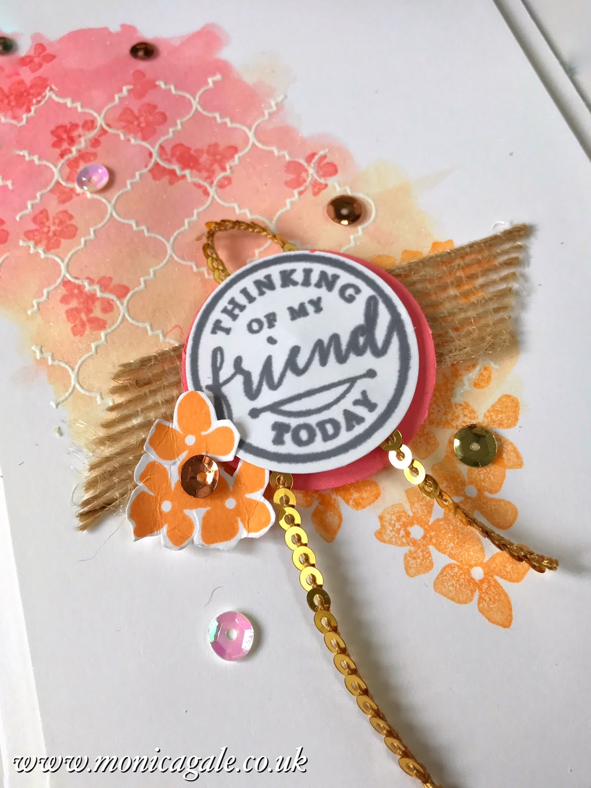 Monica Gale Top STAMPIN'UP! UK Demonstrator: Hello There Friend