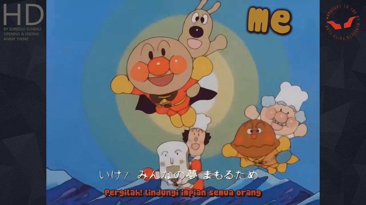L'B Anime Opening Ending Theme Fansub: Anpanman no March (Sarikata ...