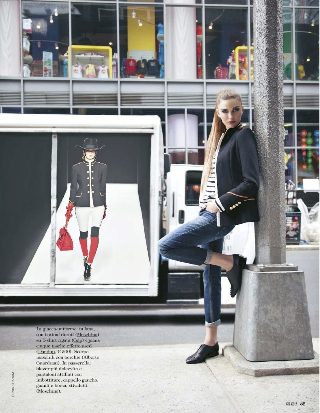 streetstyle: michelle mccallum by olivia graham for grazia italia no.32 ...