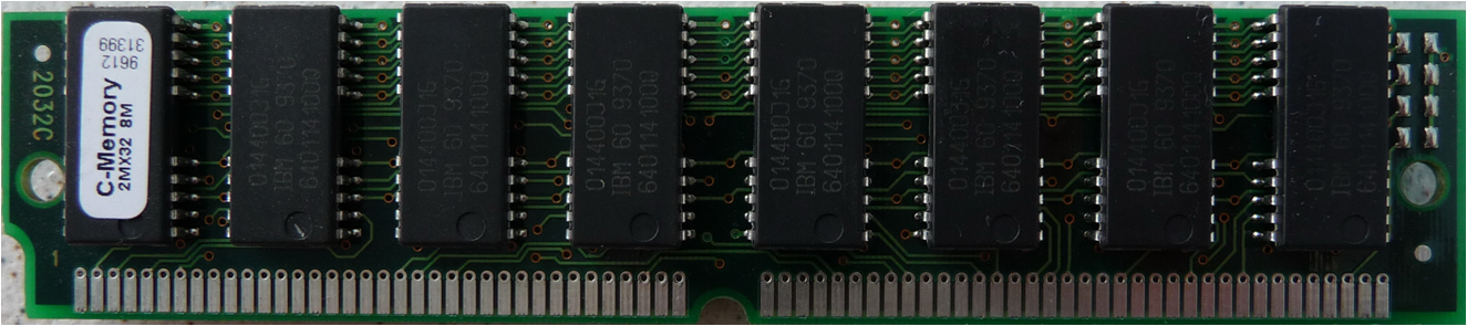 Memorias RAM: Modulos de memorias