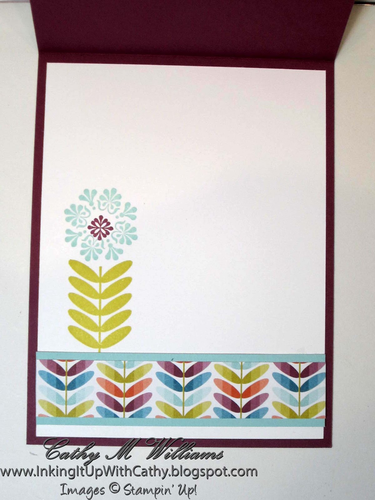 Inking It Up With Cathy: Sycamore Street Designer Paper from Sale-A-Bration