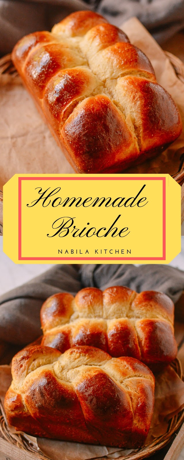 Homemade Brioche Recipe Nabila Kitchen