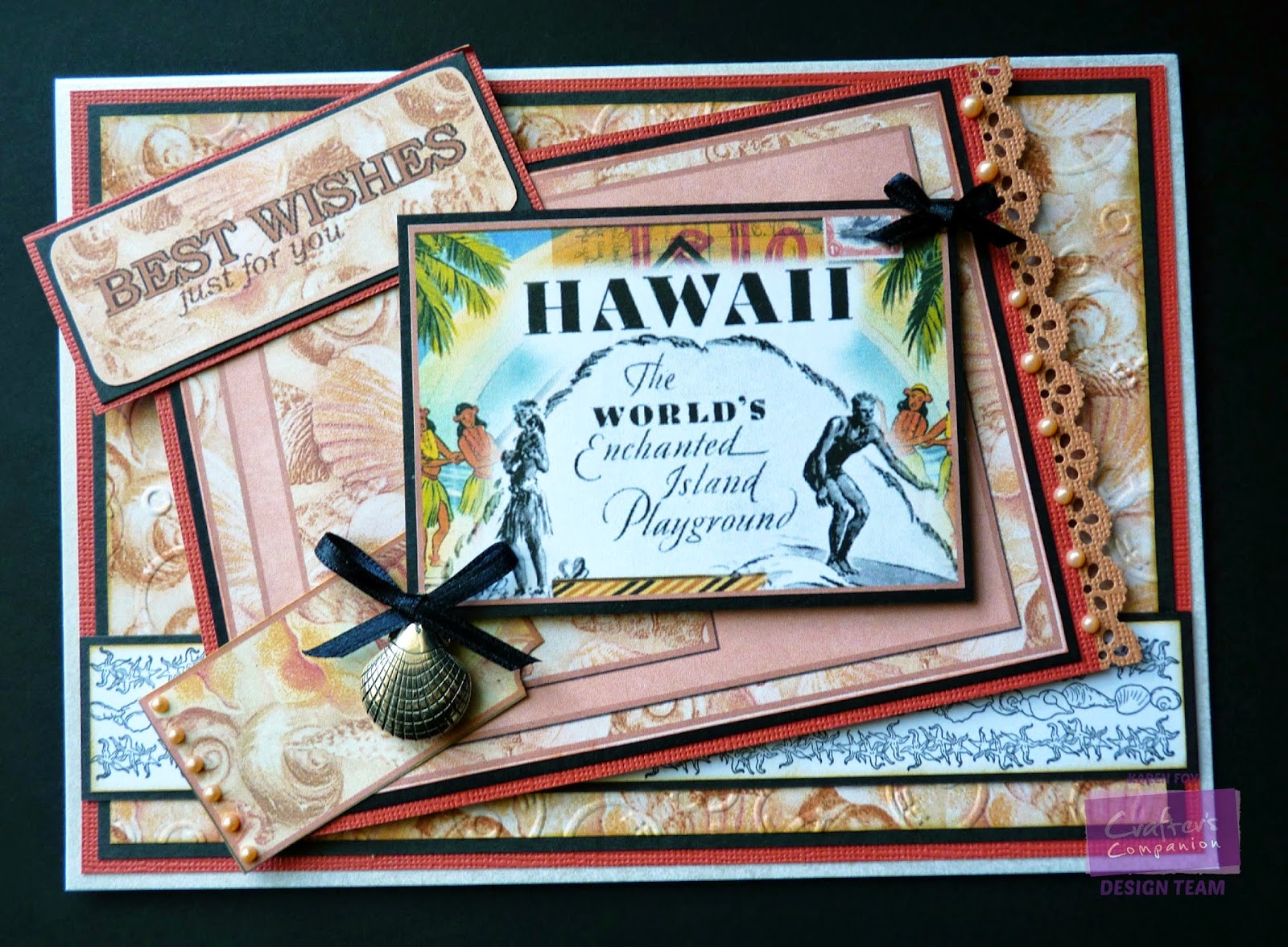 Scrappydoodledoo: Best wishes from Hawaii