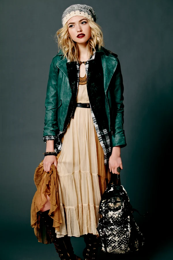 'Rad In Plaid' Free People Lookbook August 2012