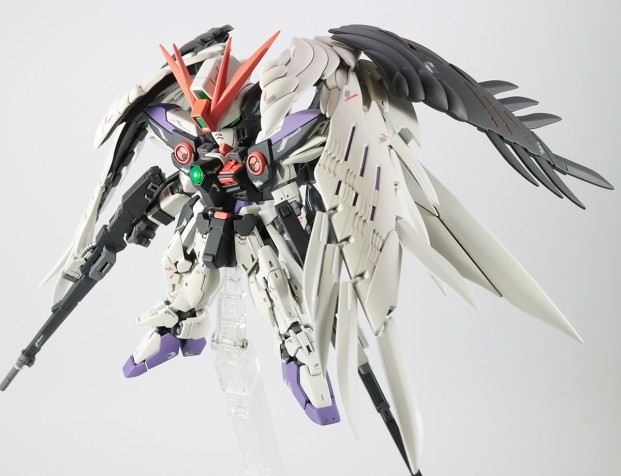 Custom Build: RG x SD Wing Gundam Zero Custom EW