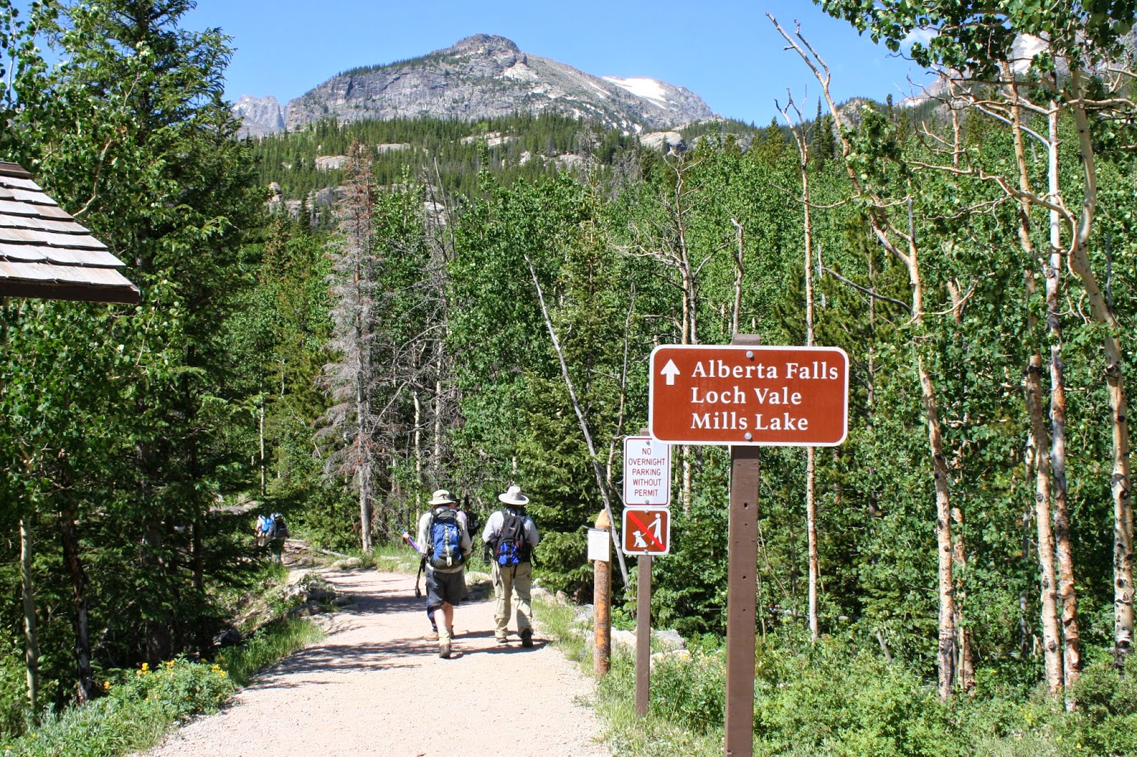 The Hiker: The Loch (Loch Vale) - RMNP