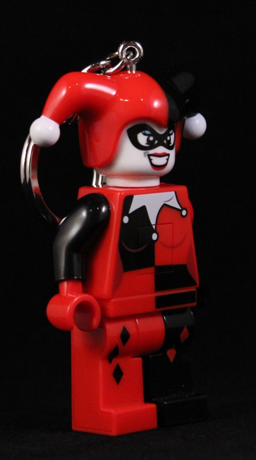 She's Fantastic: Lego Flashlight HARLEY QUINN Keychain!