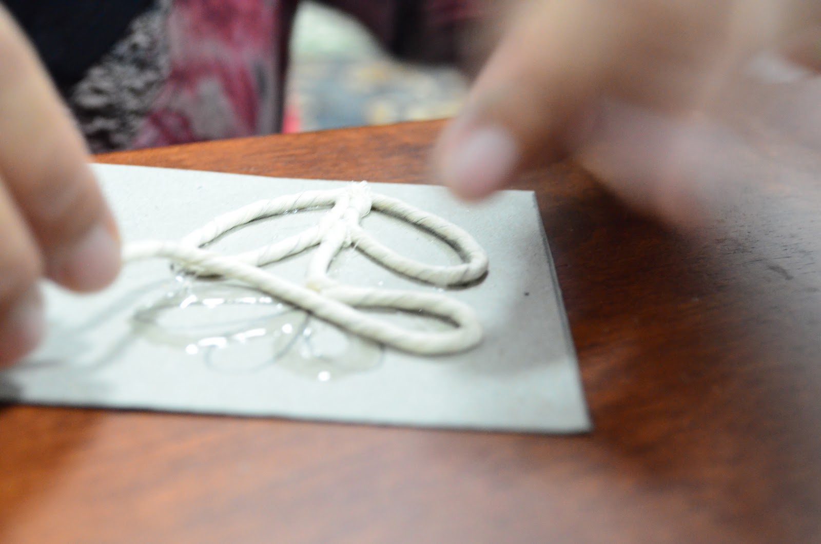 Dunia Seni Visual Tahun Dua: Corak Teknik Cetakan