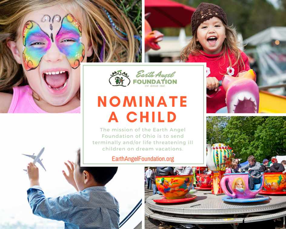 Earth Angel Foundation - Nominate A Child - Daily Queue