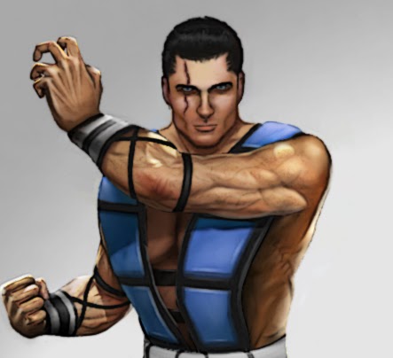 Galáxia Mortal Kombat : Gameplay de Sub-Zero sem máscara