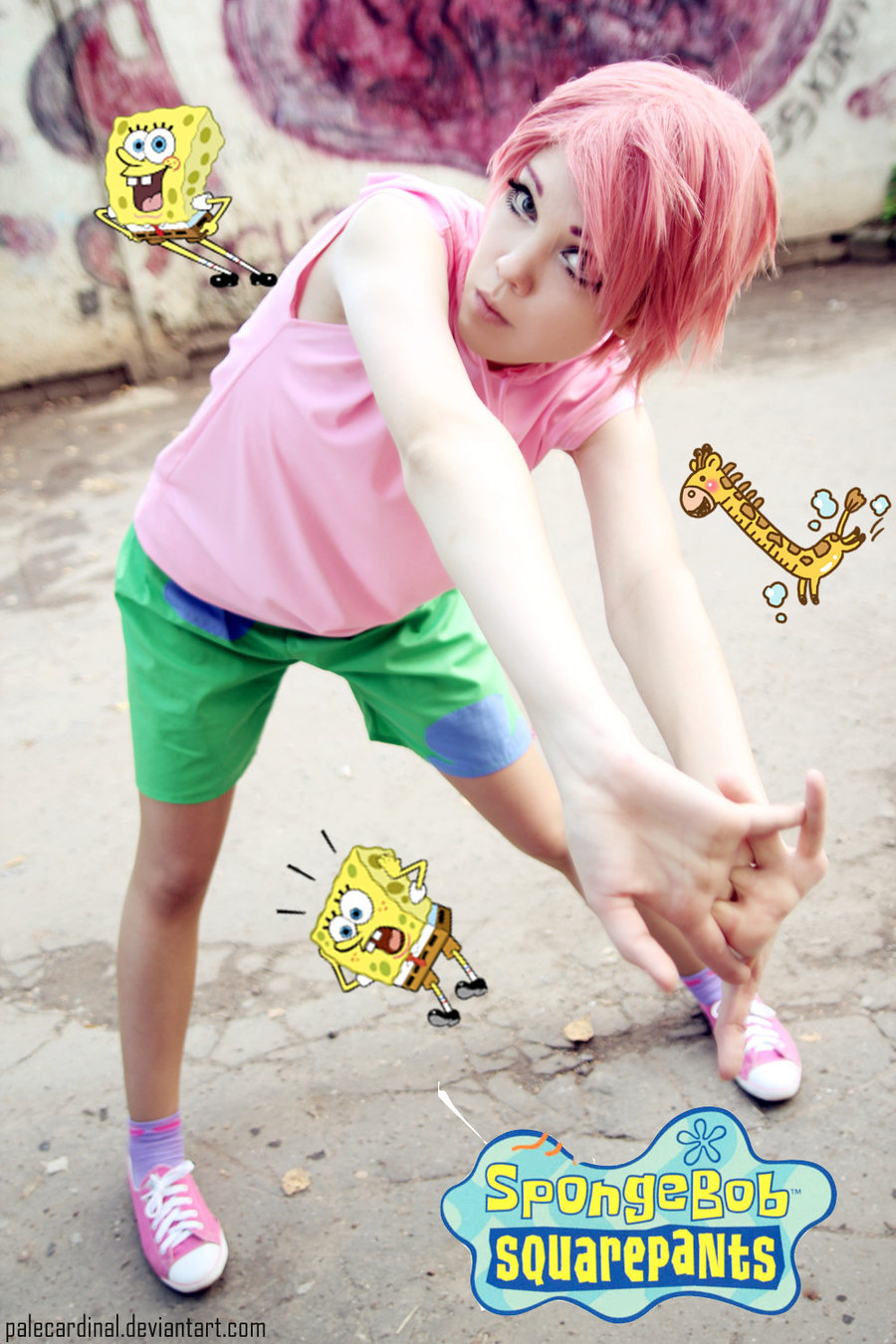 Arte à parte: Cosplay: Bob Esponja