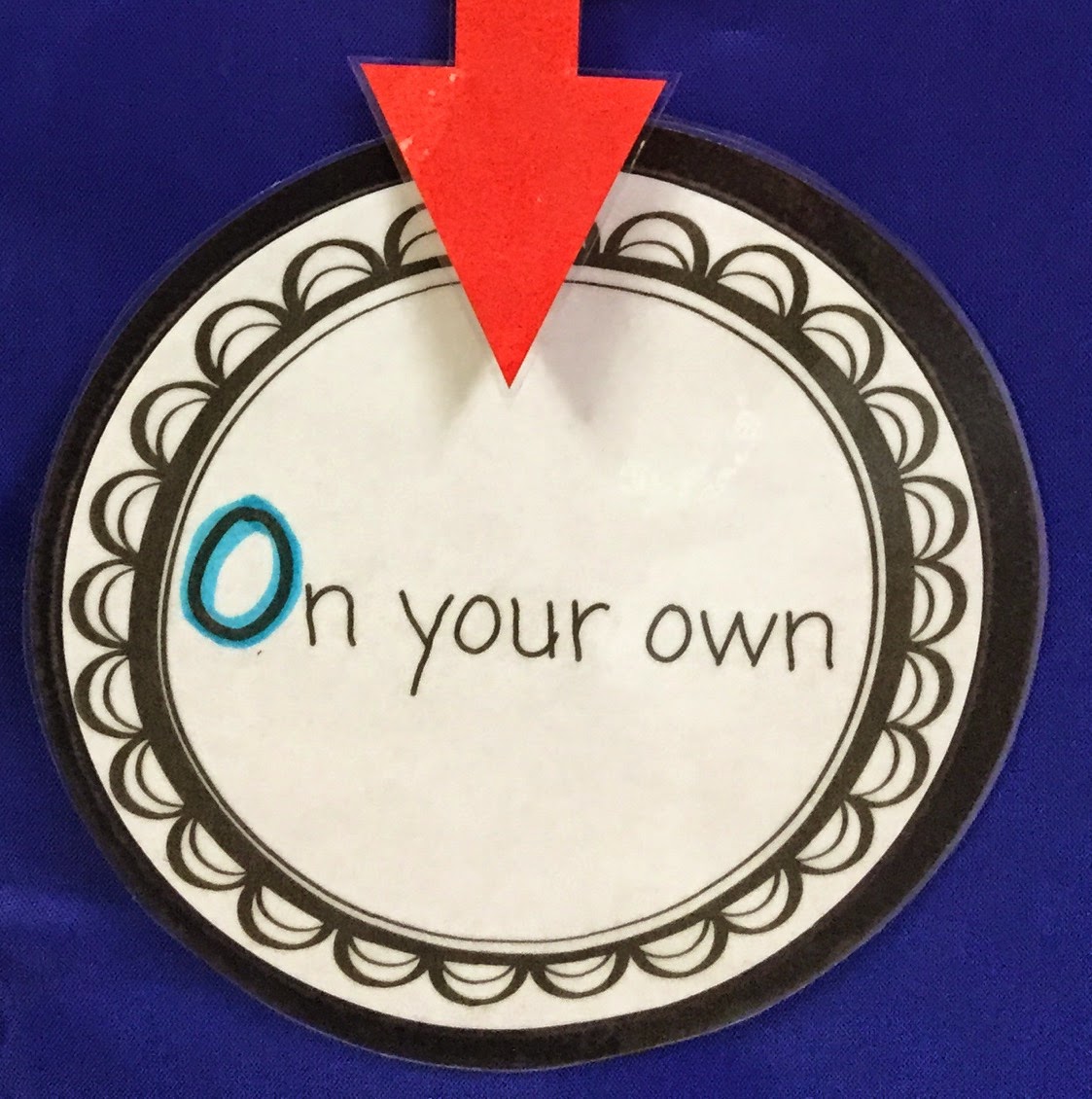 The First Grade Bloom: Small Math Groups: O is for On your own
